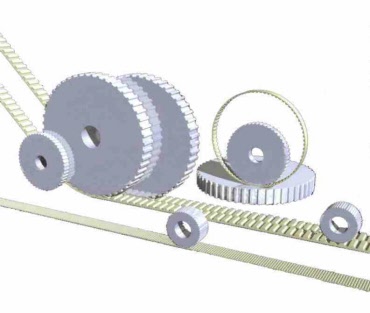 Synchroflex Timing Belts pulleys